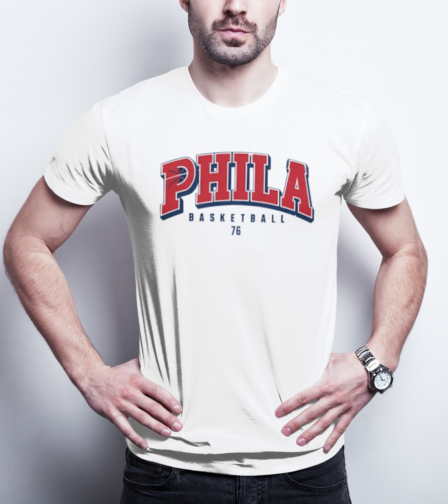 PHILA Basketball 76ers Retro Sports T-Shirt