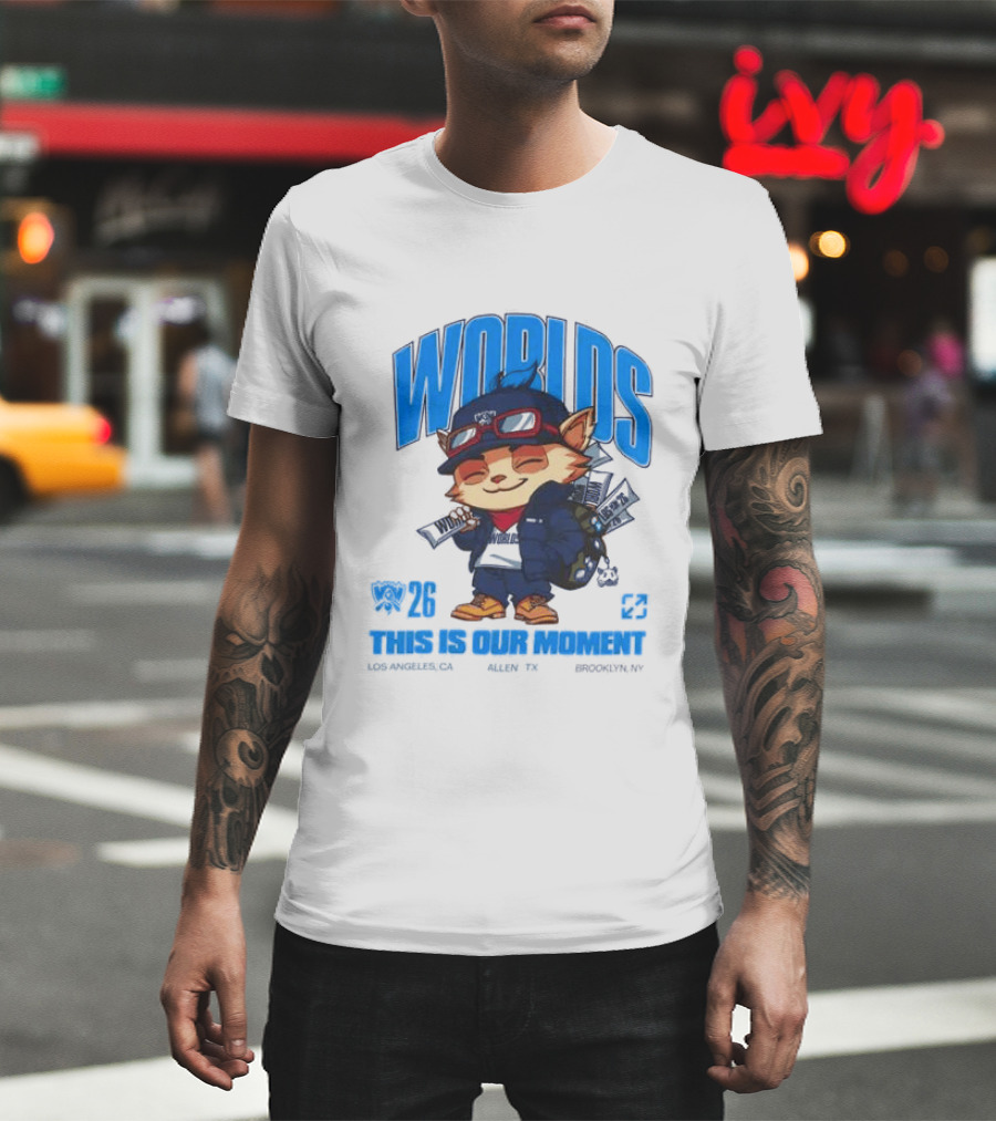 Worlds 2026 This Is Our Moment Riot Games Store T-Shirt