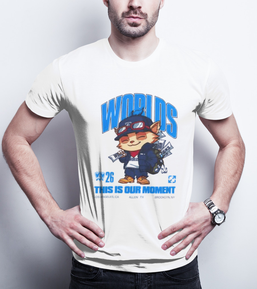 Worlds 2026 This Is Our Moment Riot Games Store T-Shirt