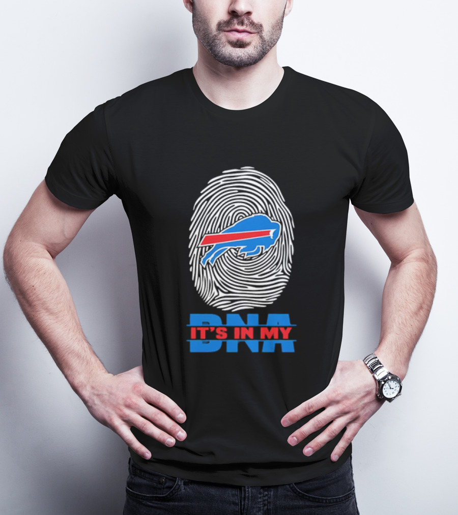Buffalo Bills Fingerprint It's In My DNA T-Shirt