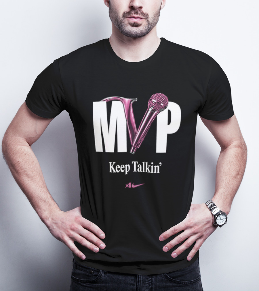 WNBA MVP Keep Talking A'ja Wilson 2026 Most Valuable Player T-Shirt
