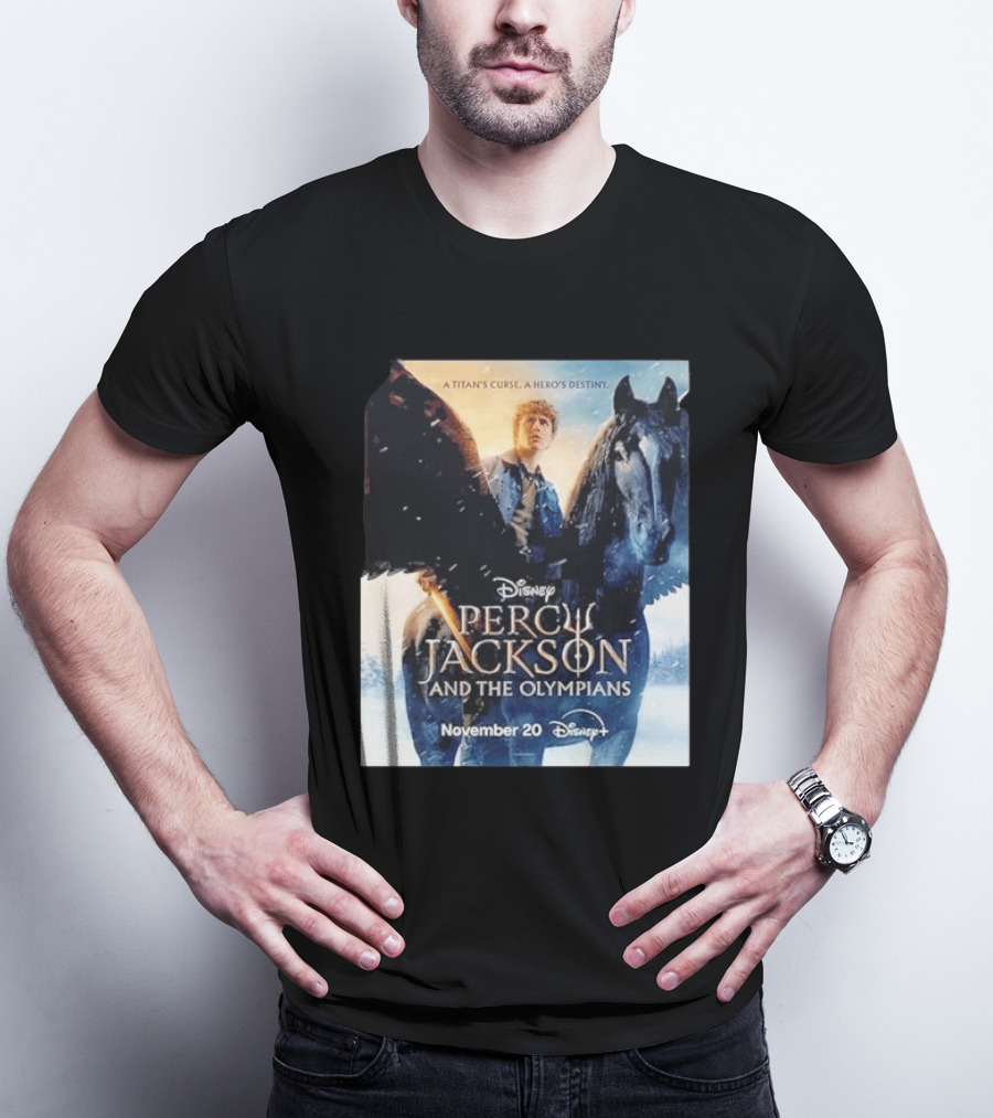 Percy Jackson And The Olympians A Titan's Curse A Hero's Destiny November 20 Disney+ T-Shirt