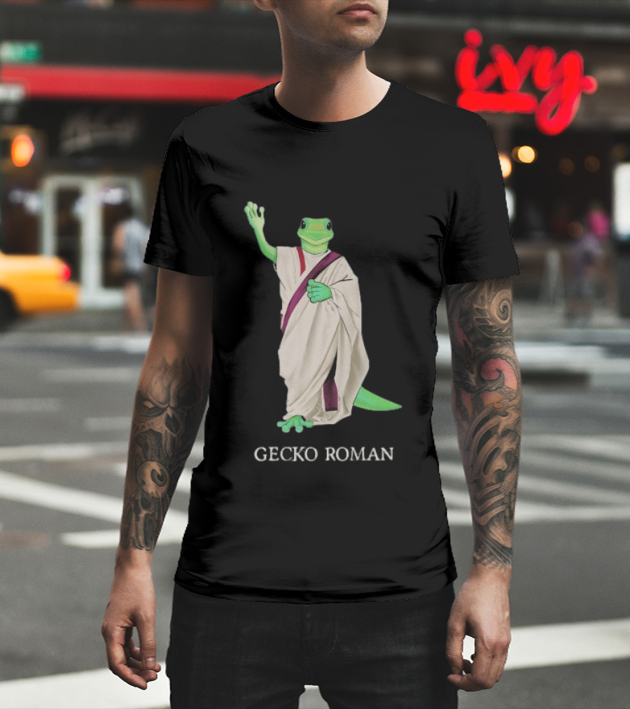 Stakuyi Gecko Roman Toga Outfit T-Shirt