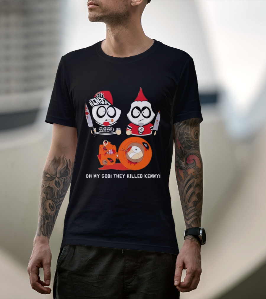 Twiztid South Park Collaboration Oh My God They Killed Kenny T-Shirt