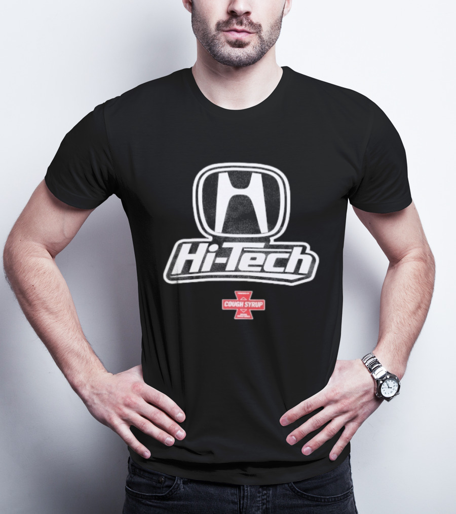 Hi Tech Cough Syrup Parody Honda T-Shirt