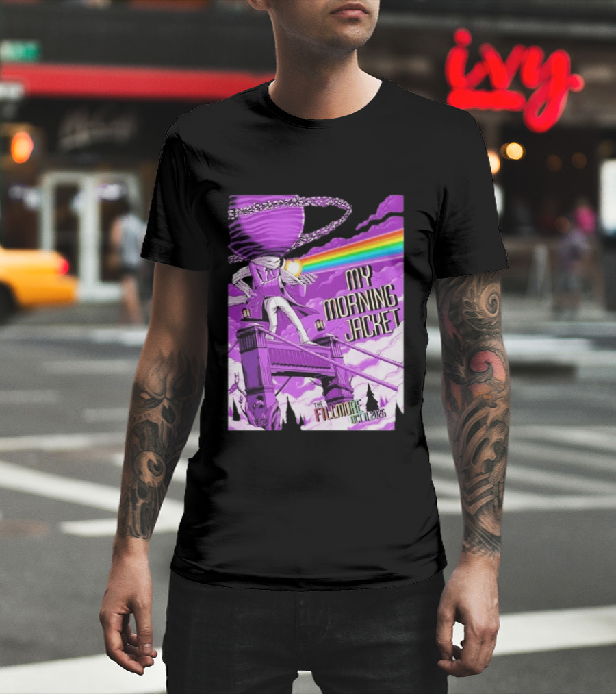 The Fillmore October 11th 2026 My Morning Jacket Psychedelic Event T-Shirt