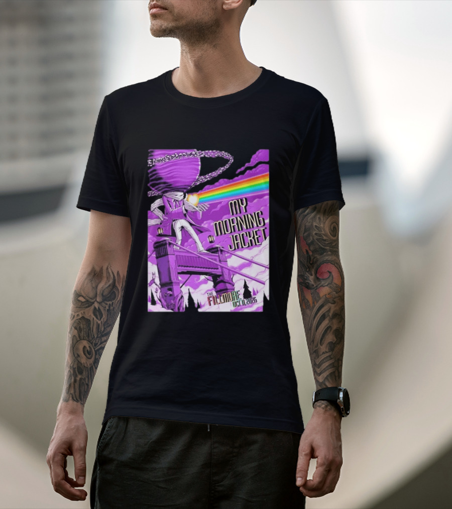 The Fillmore October 11th 2026 My Morning Jacket Psychedelic Event T-Shirt