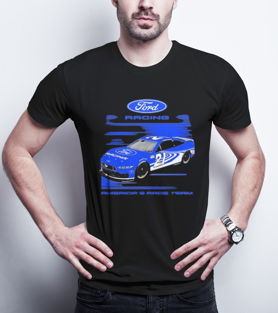 Ford Racing Nascar 21 America's Race Team T-Shirt