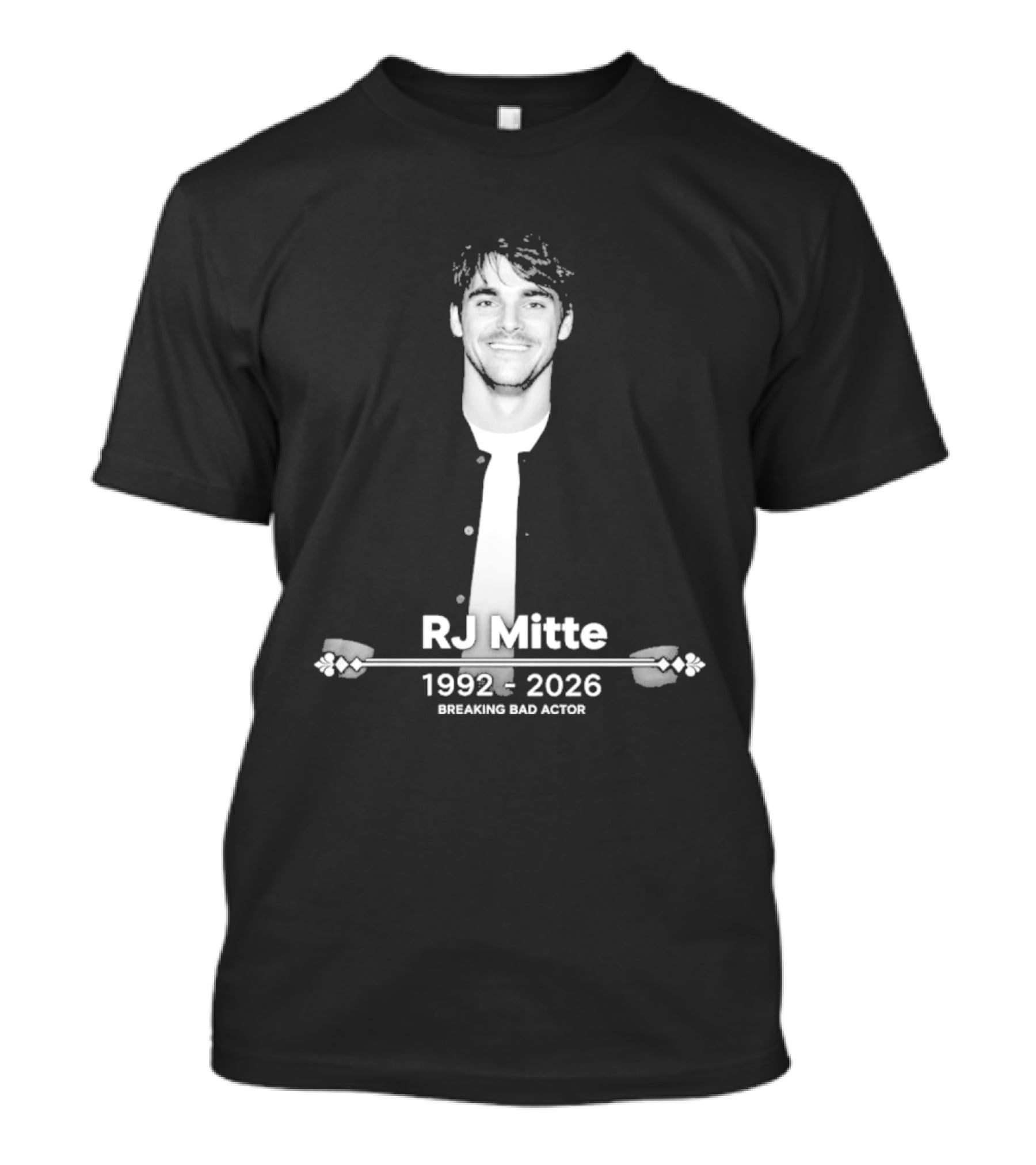 RJ Mitte Breaking Bad Actor 1992 2026 T-Shirt