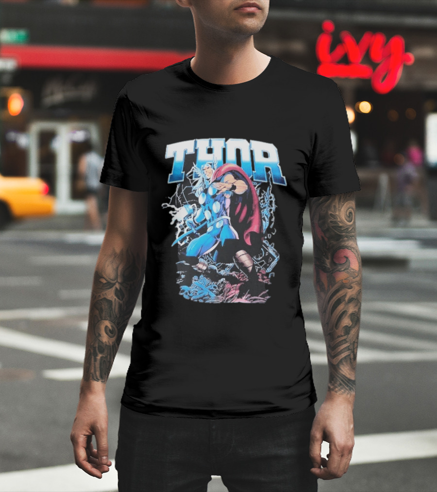 Thor Marvel Comic Vintage Art Exclusive T-Shirt
