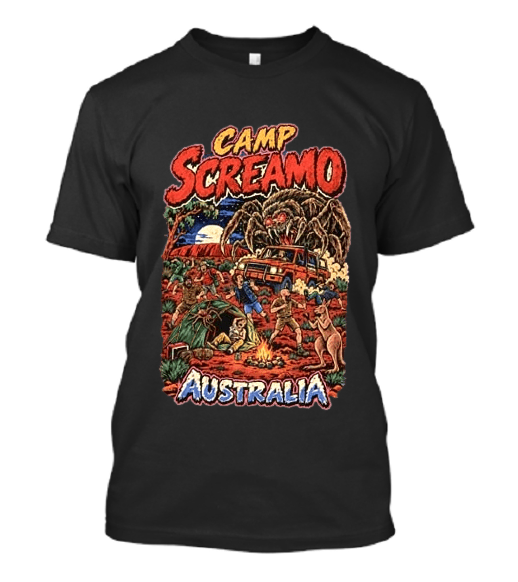 Original Camp Screamo Silverstein And Story Of The Year Australia Tour 2027 Dates T-Shirt