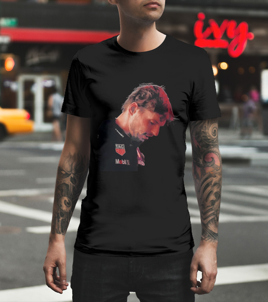 Max Verstappen 2026 Red Bull Racing TAG Heuer Mobil Formula 1 T-Shirt