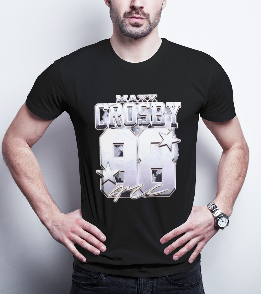 Maxx Crosby 98 Raiders Star Signature T-Shirt