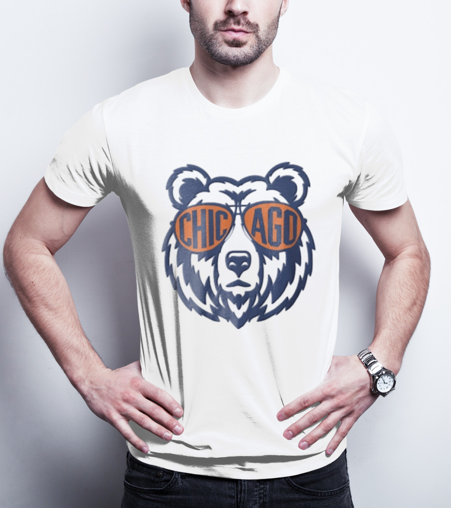Chicago Bear Sunglasses T-Shirt