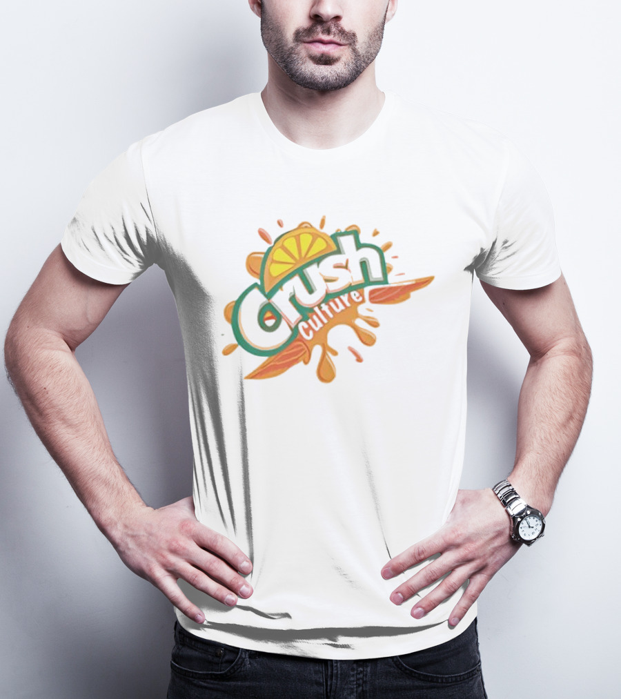 Crush Culture Orange Slice Splash T-Shirt