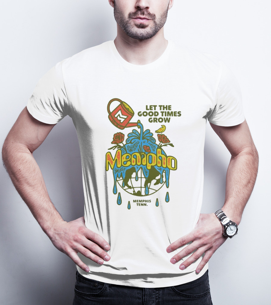 Mempho Music Festival 2026 Let The Good Times Grow Memphis Tenn T-Shirt