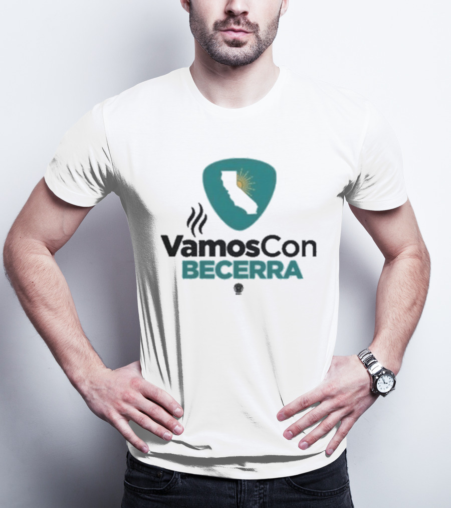 Vamos Con Becerra California Sunburst T-Shirt