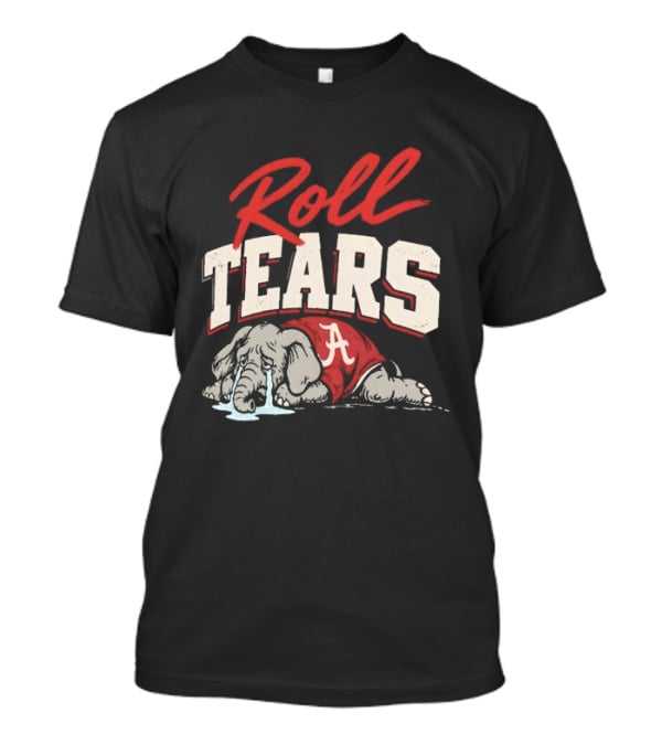 Alabama Crimson Tide Roll Tears Elephant T-Shirt