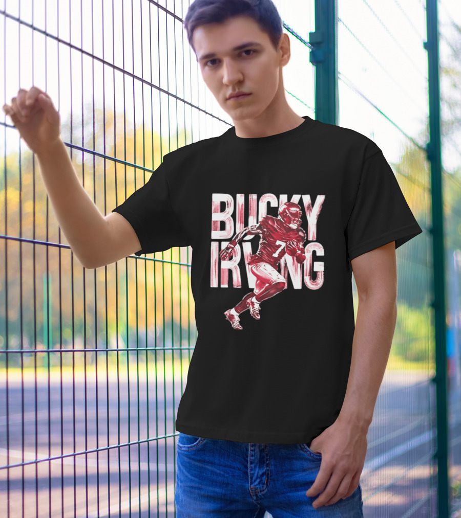 Bucky Irving Tampa Bay Buccaneers Brush Stroke Number 7 T-Shirt