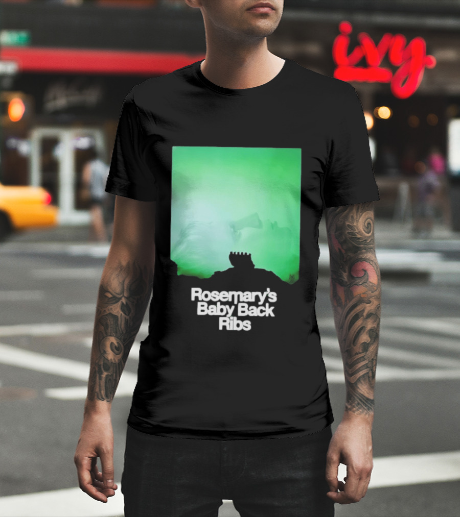 Rosemary's Baby Back Ribs Horror Movie T-Shirt