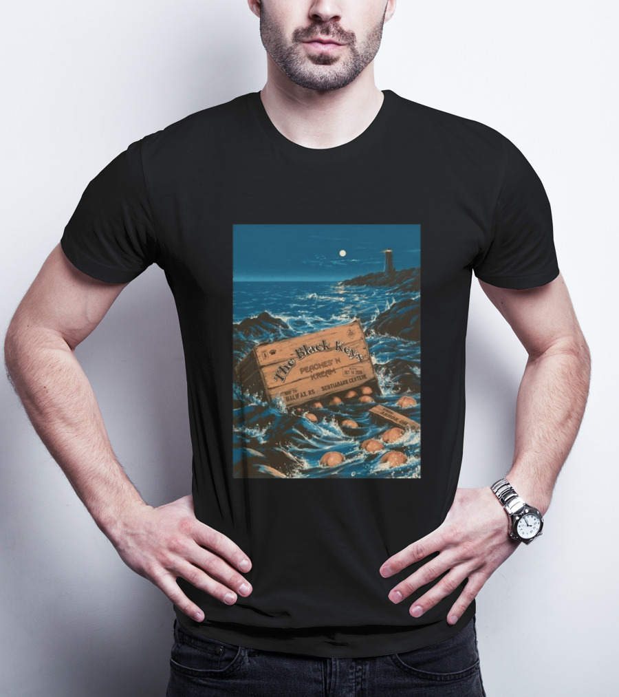 The Black Keys Peaches N Kream 2026 Halifax Concert Oct 14 Scotiabank Centre T-Shirt
