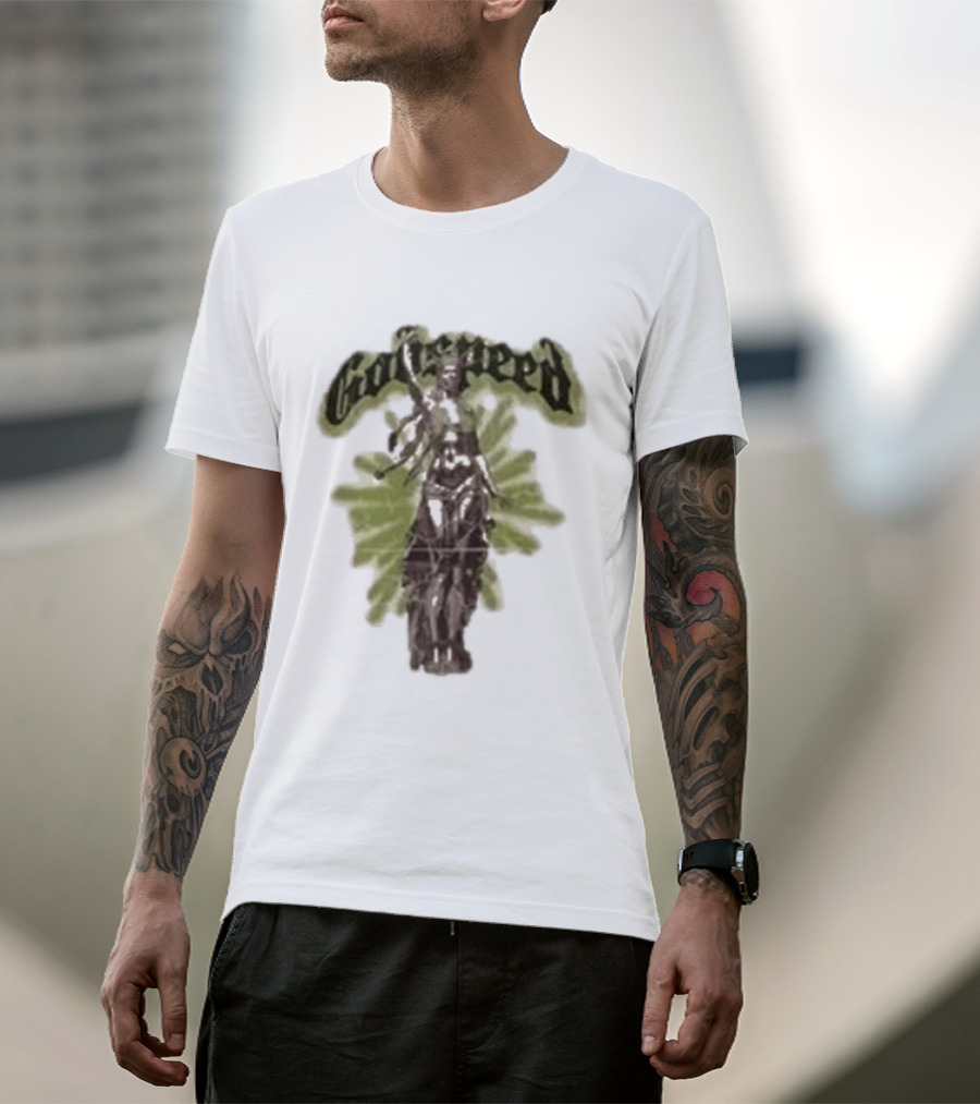 Godspeed Slizzy Vvs Statue T-Shirt