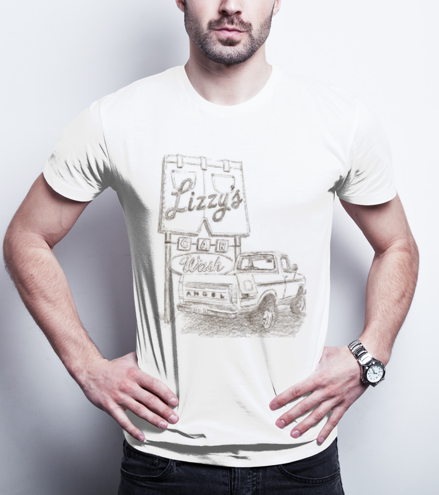 Lizzy Mcalpine Store Lizzy's Car Wash Service T-Shirt