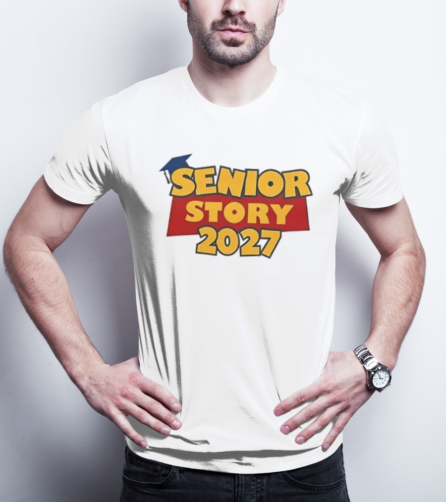 Senior Story 2027 Graduation Theme Inspired By Toy Story T-Shirt