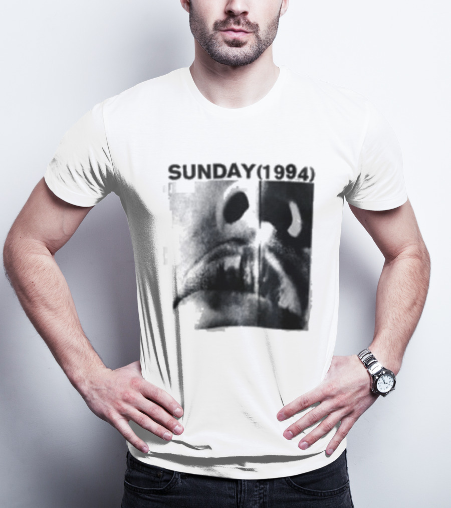 Sunday 1994 The Debut Tour Vintage Nostalgia Black And White Face T-Shirt