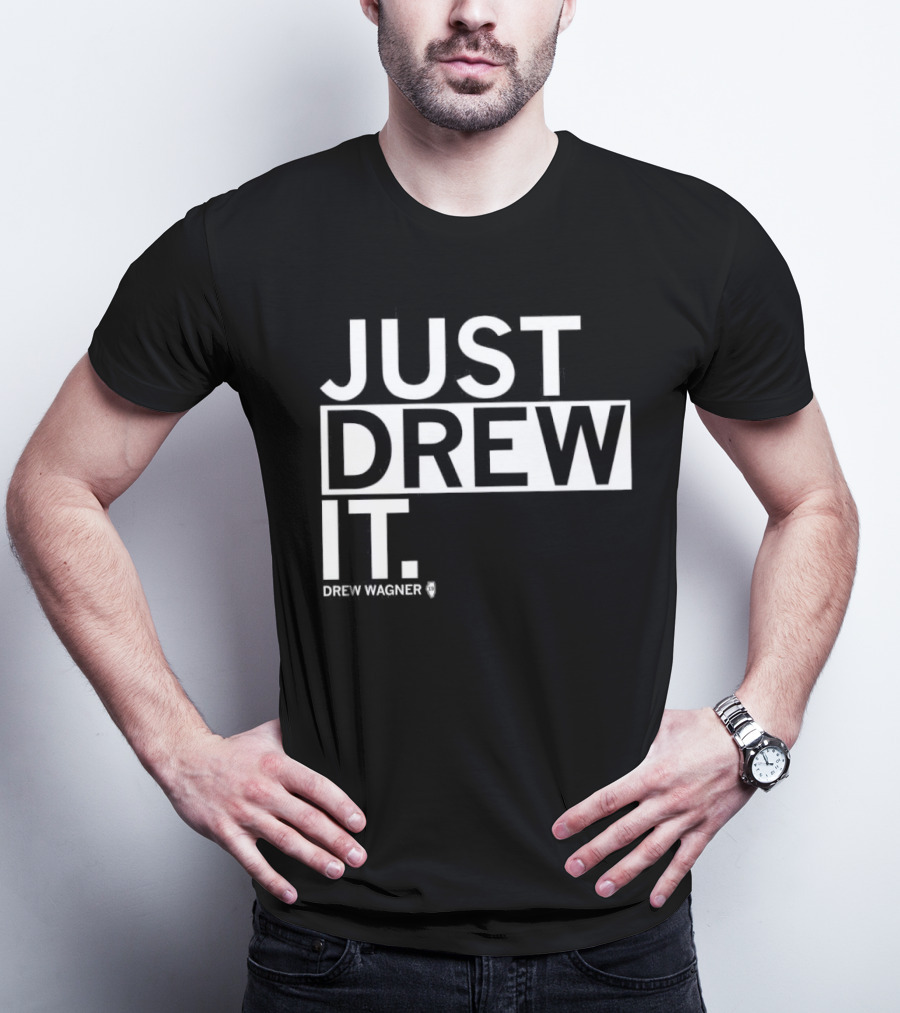 Just Drew It Drew Wagner Illinois T-Shirt