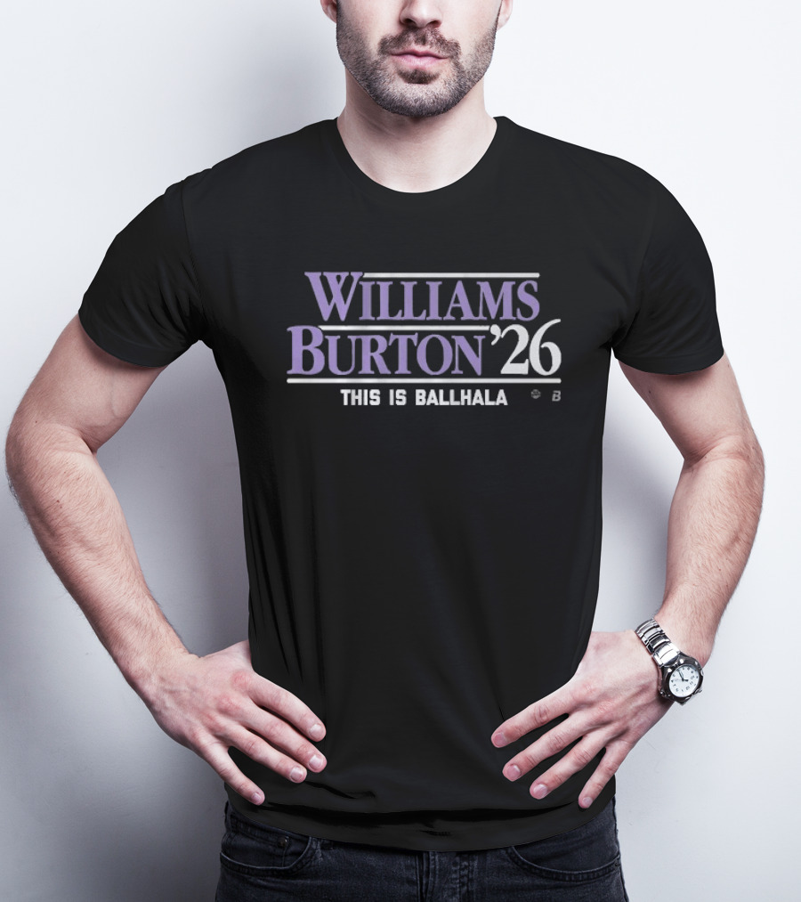 Williams Burton '26 This Is Ballhala T-Shirt