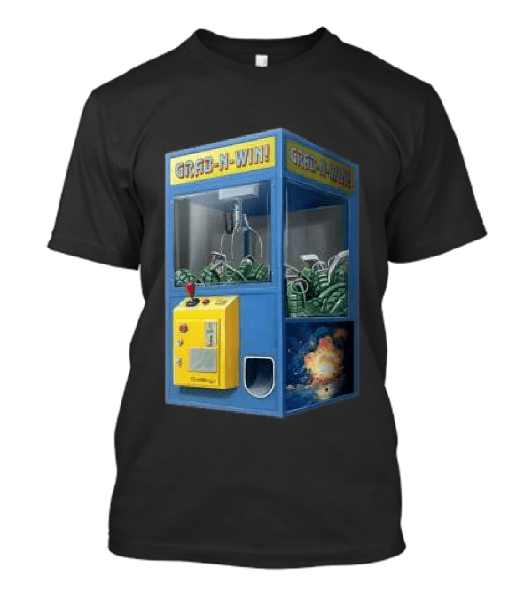 The Wynwood Walls Store Grab N Win Leon Keer Claw Machine Explosion T-Shirt