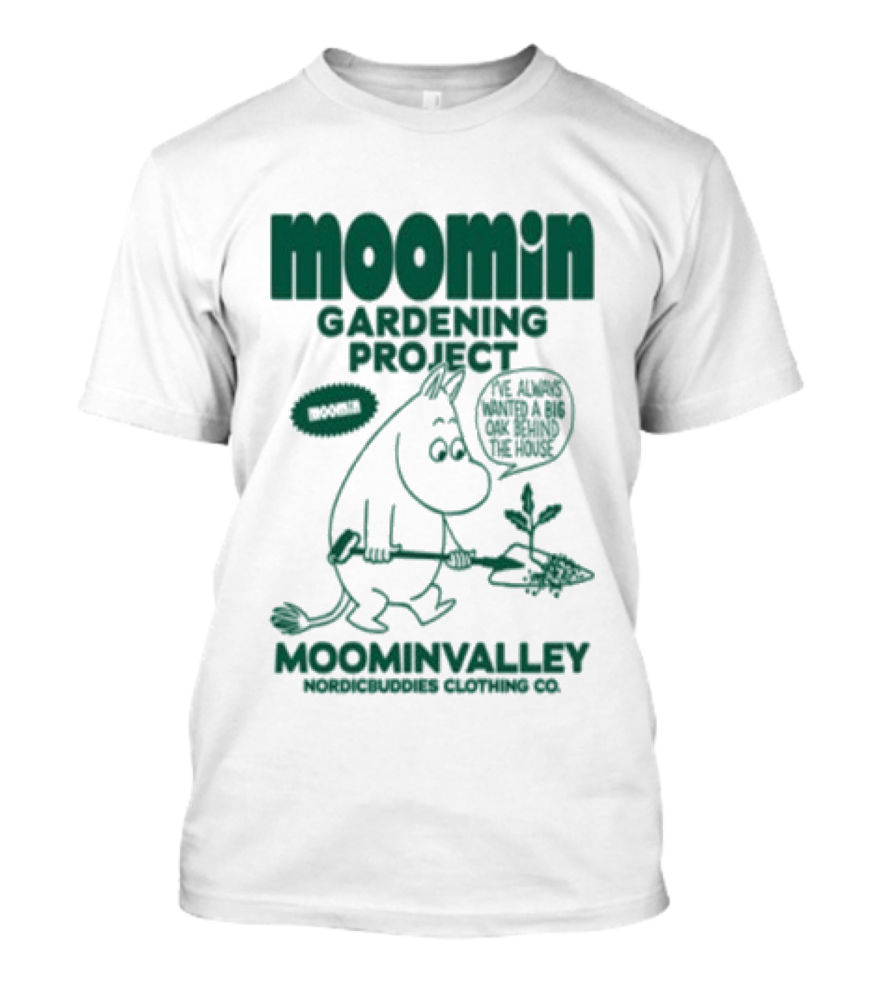 Moomin Gardening Project Moominvalley Backstage Rock T-Shirt