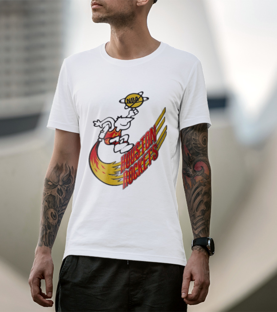 Houston Rockets NBA Turbo Basketball T-Shirt