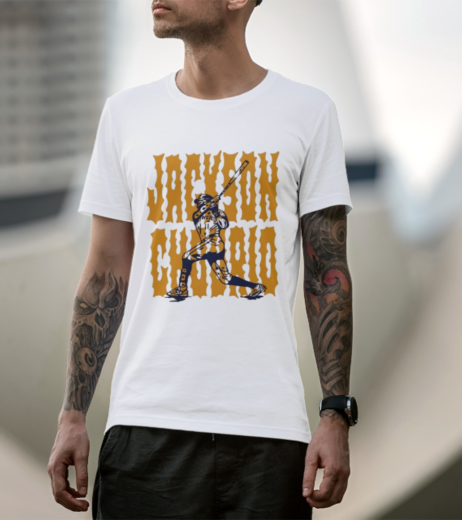 Jackson Chourio Milwaukee Brewers Baseball No 11 T-Shirt