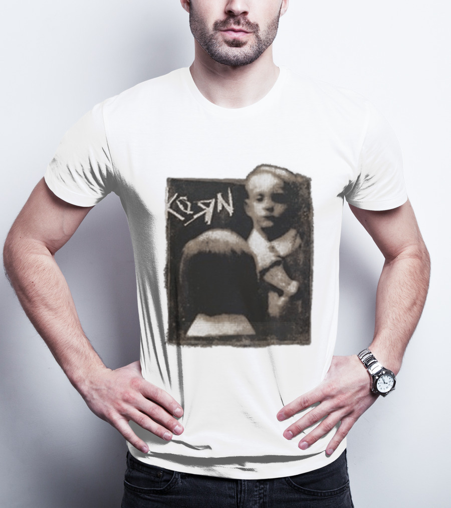 Korn Life Is Peachy 30th Anniversary Mirror Album Cover T-Shirt