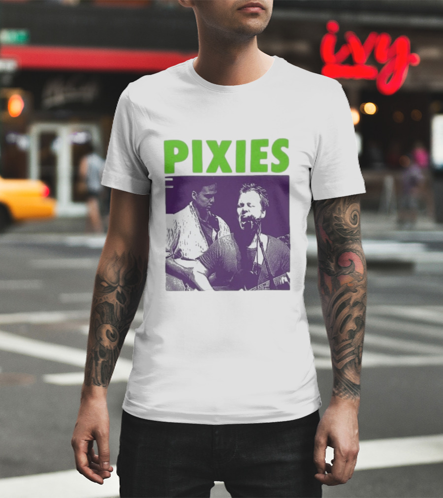 Pixies Band Performance Francis Santiago T-Shirt