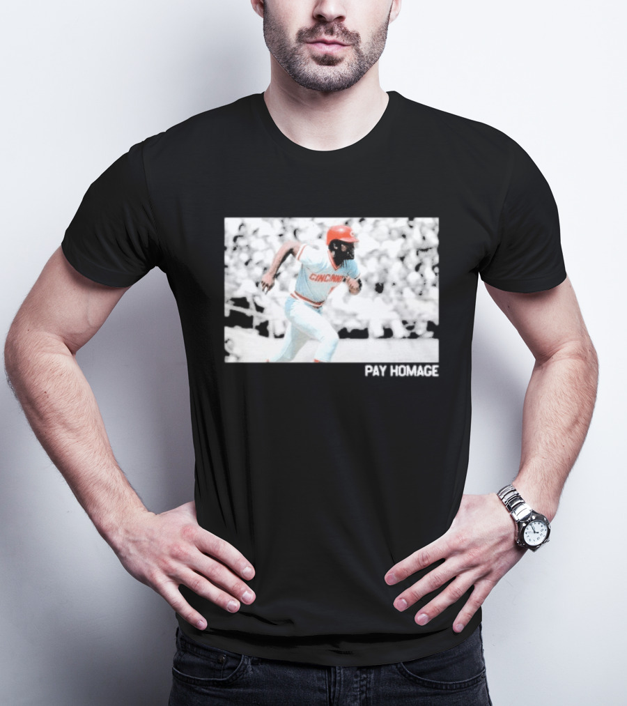 Cincinnati Baseball Legend George Foster Pay Homage T-Shirt