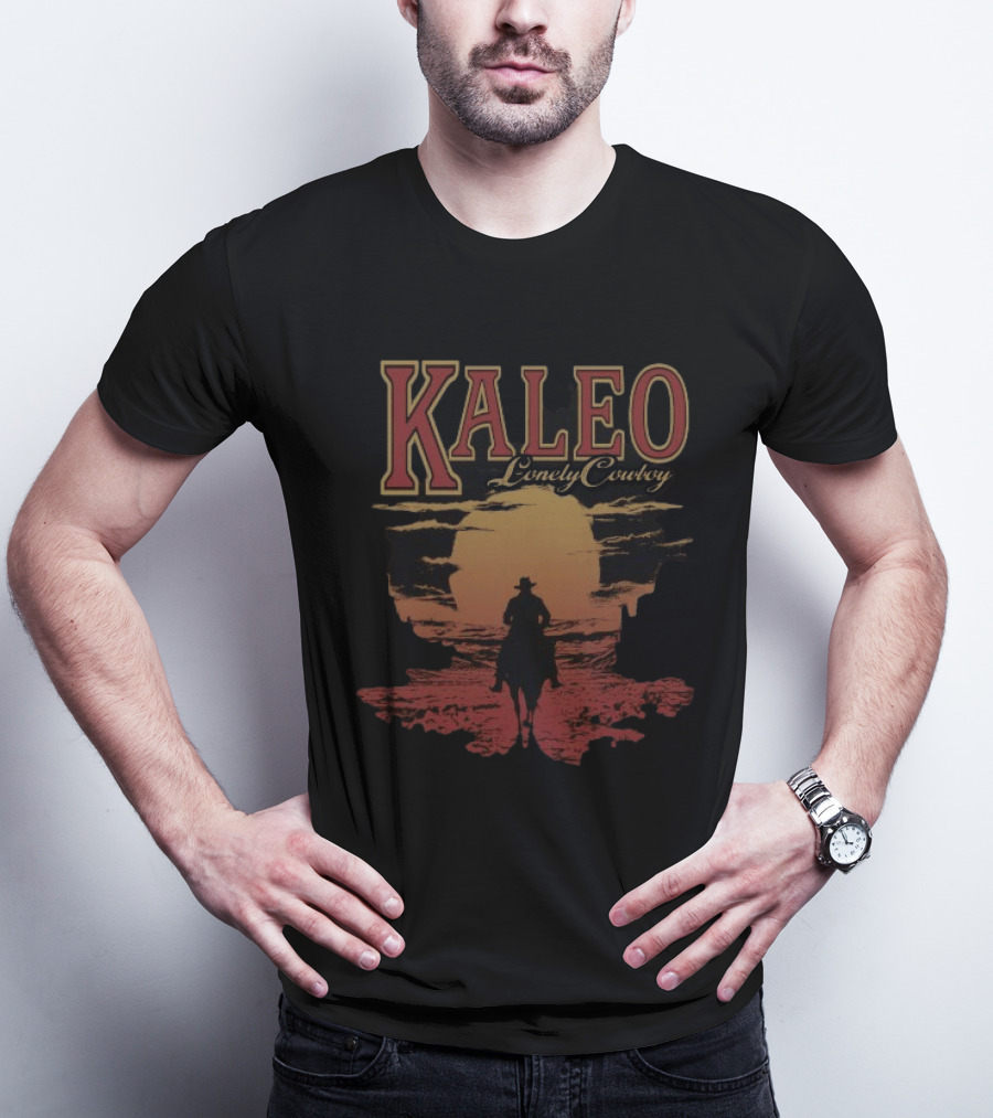 Kaleo Lonely Cowboy Sunset T-Shirt