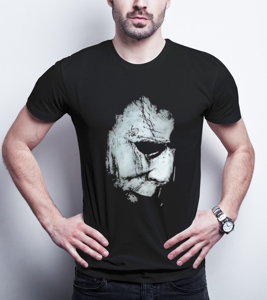 Michael Myers Mask Halloween Horror T-Shirt