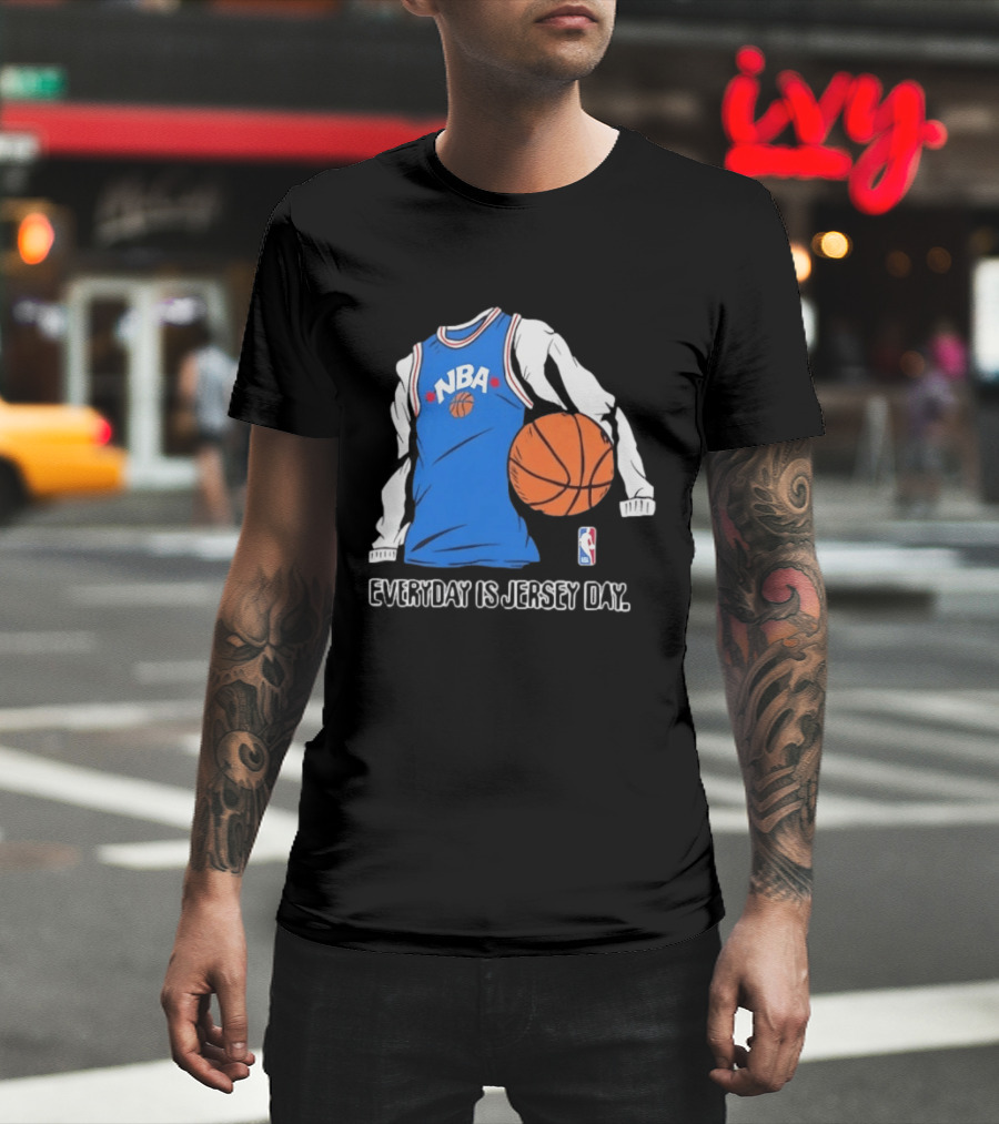 NBA Everyday Is Jersey Day Basketball NBA T-Shirt