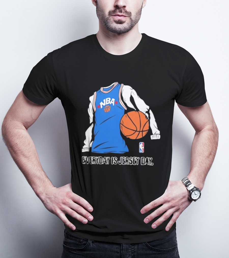 NBA Everyday Is Jersey Day Basketball NBA T-Shirt