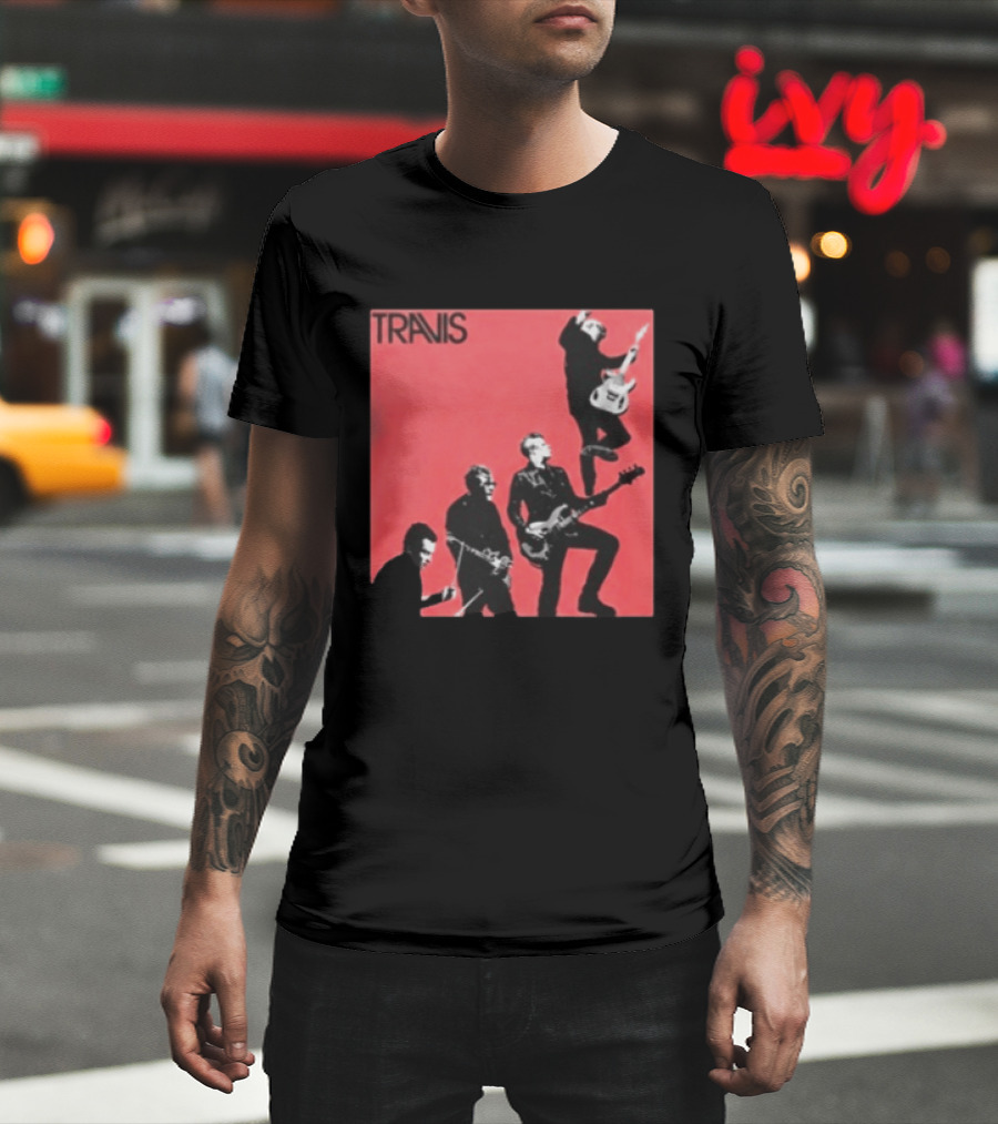 Travis October 14 2026 Pepsi Center WTC Mexico City Concert Tour Red Album T-Shirt