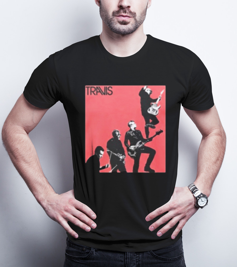 Travis October 14 2026 Pepsi Center WTC Mexico City Concert Tour Red Album T-Shirt