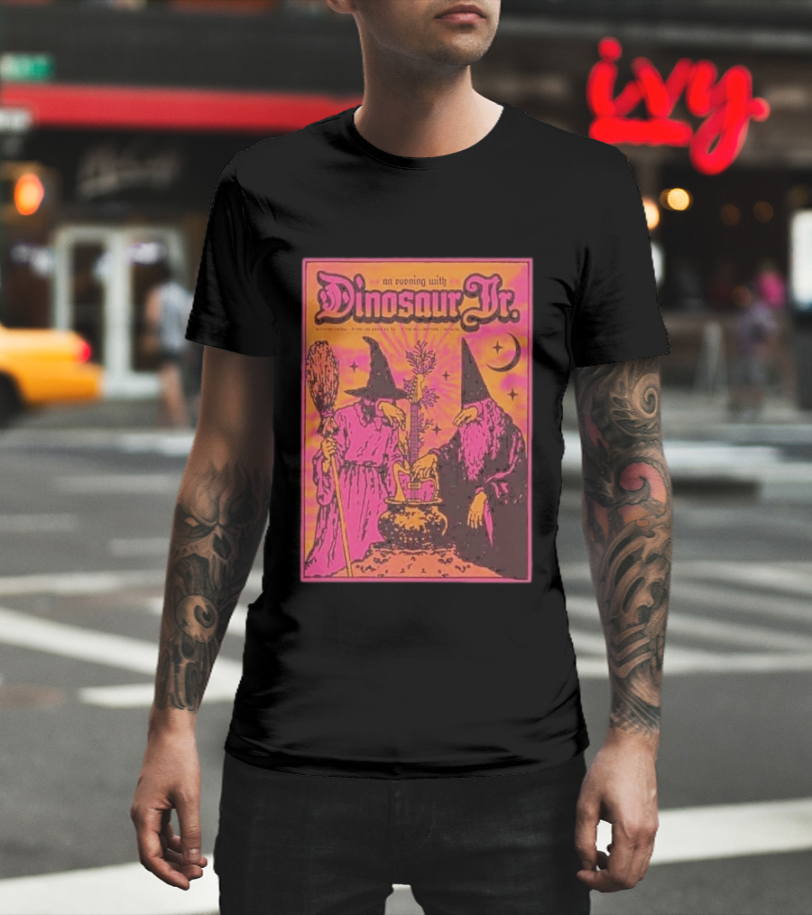 An Evening With Dinosaur Jr The Bellwether Los Angeles October 16th 2026 Wizard T-Shirt