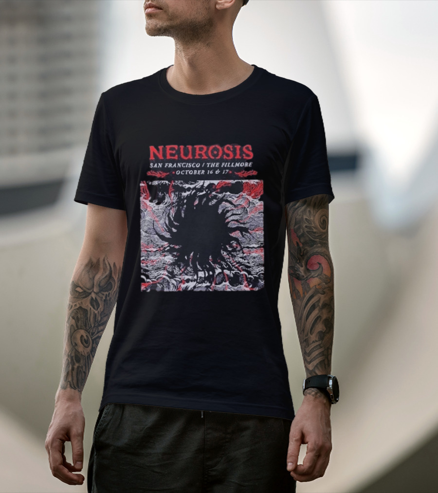 Neurosis San Francisco The Fillmore October 16 & 17 Concert T-Shirt