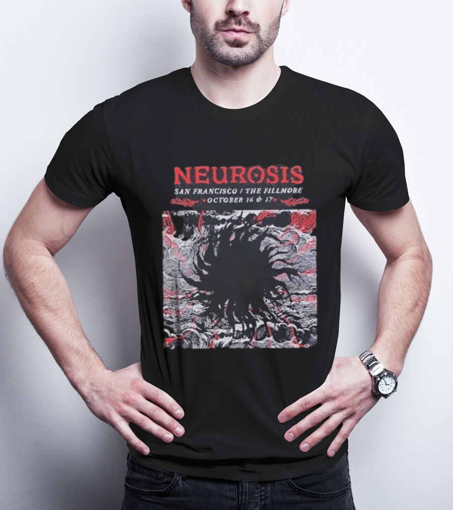 Neurosis San Francisco The Fillmore October 16 & 17 Concert T-Shirt