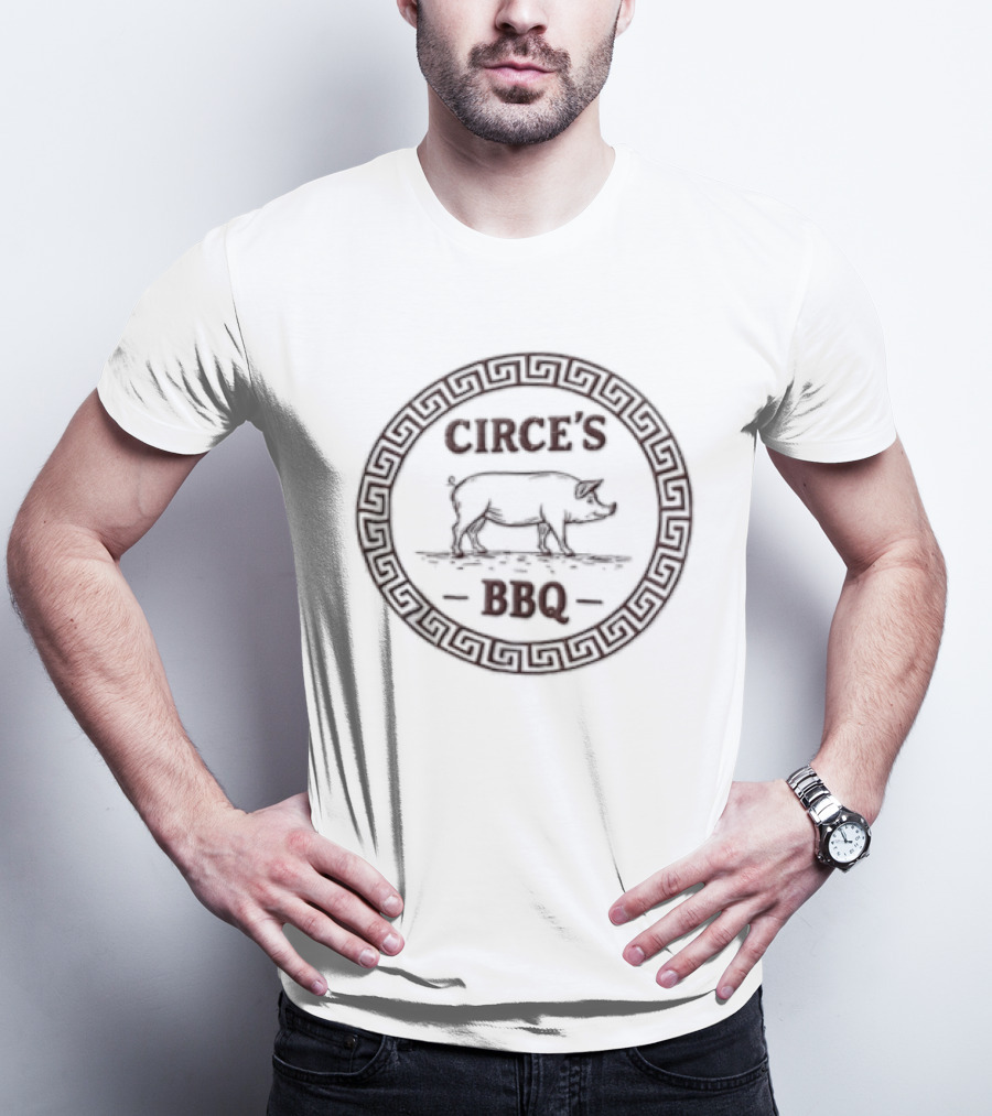 Circe's BBQ Pig Authentic Southern Barbecue Experience T-Shirt