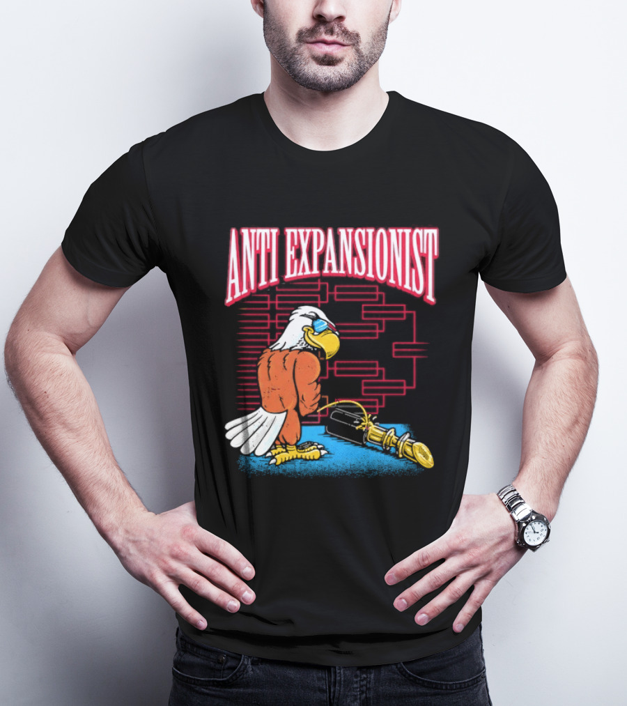 Anti Expansionist Eagle Peeing T-Shirt