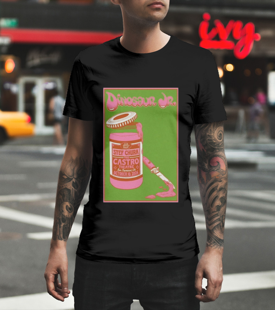 Dinosaur Jr. Stef Chura Castro Theatre San Francisco October 18 2026 T-Shirt
